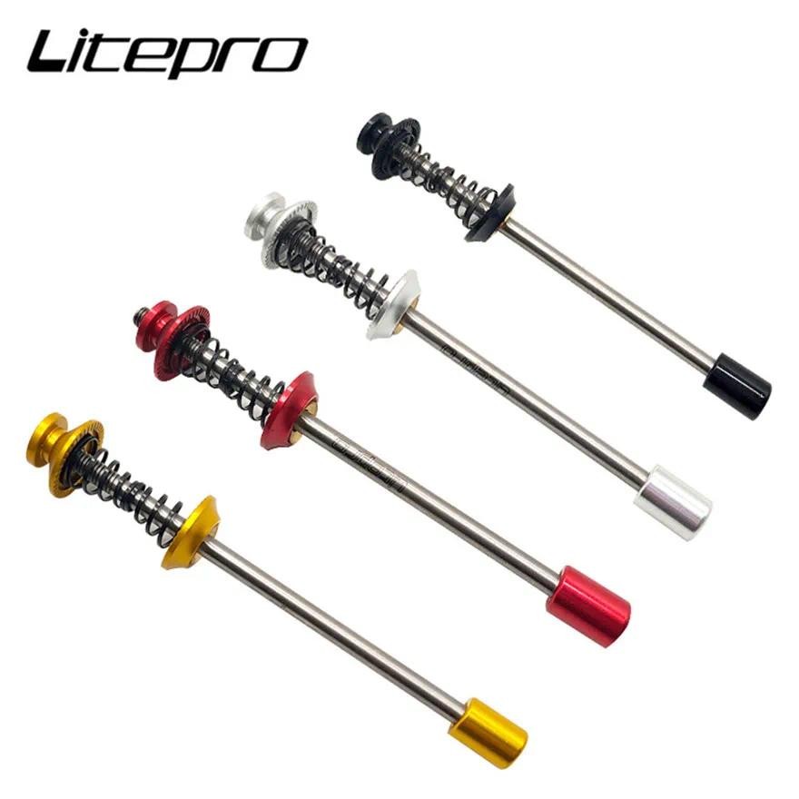 Litepro BMX Folding Bicycle Quick Release Hexagonal Lock Slow Release ...