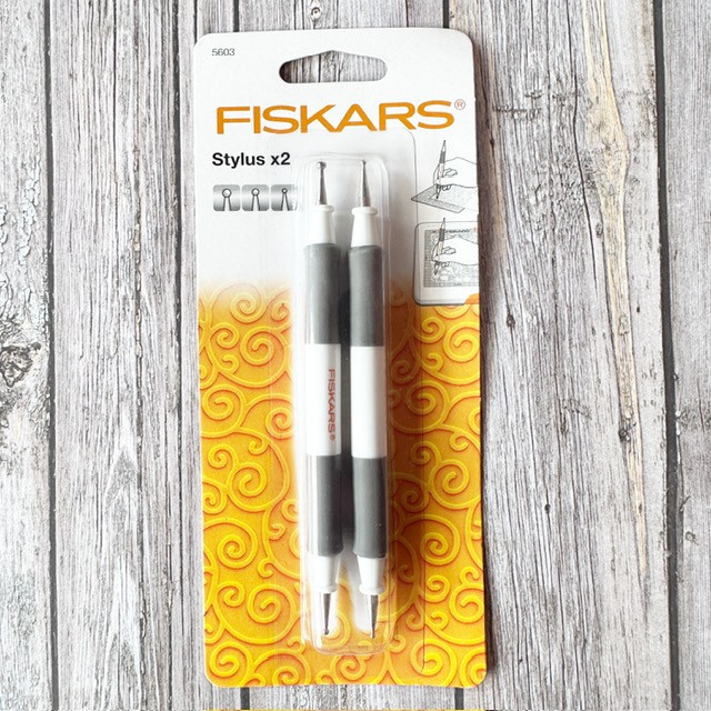 Fiskars Embossing Stylus 2 pack - Regular & Detailed Tips (For ...