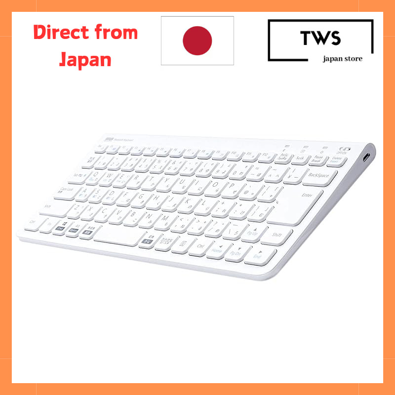 Multi-Device Bluetooth Keyboard with Switchable Layouts, Rechargeable ...