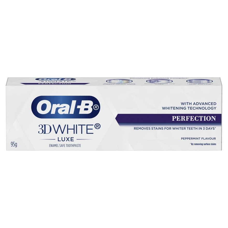 ORAL-B 3D White Luxe Perfection Toothpaste 95g | Shopee Philippines