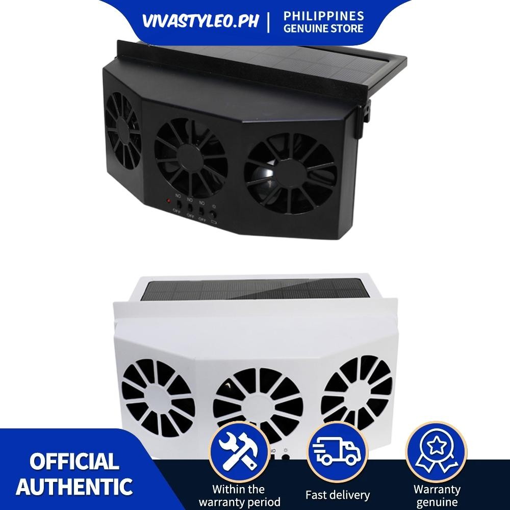 Air Circulation Fan 3 Heads Auto Cooling Fan 2.4V Electric Car Cooler ...