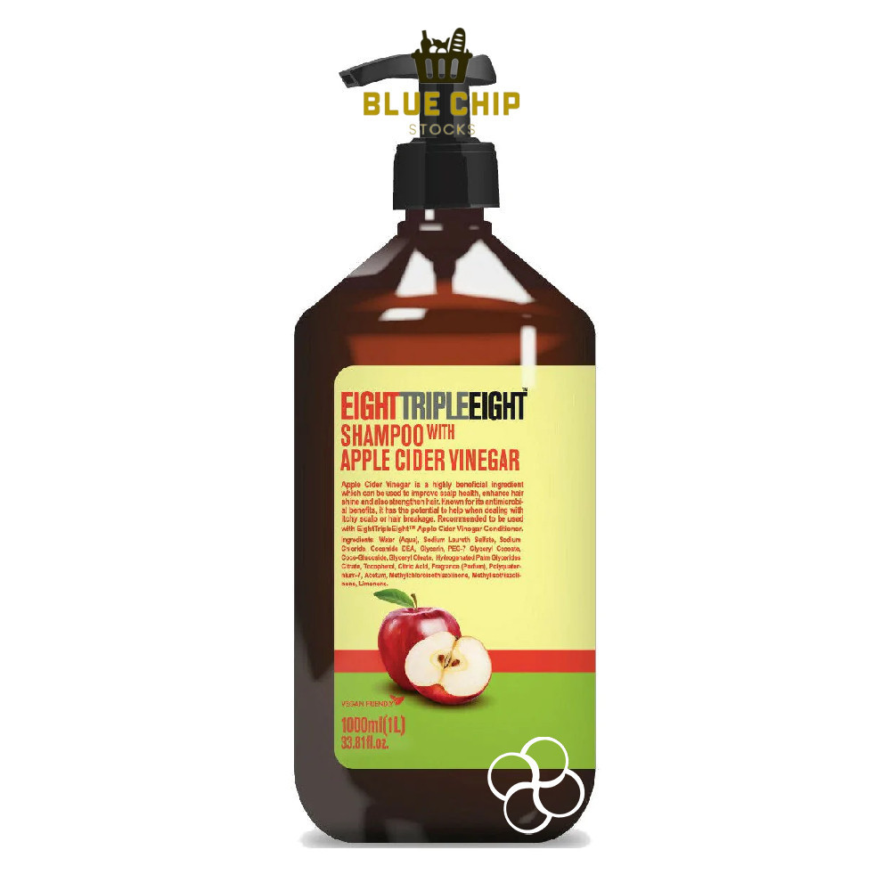 BLUECHIP Eight Triple Eight Shampoo with Apple Cider Vinegar 1L ...