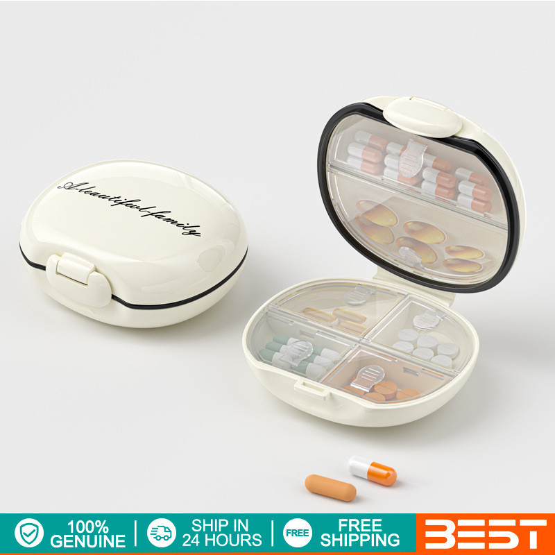 Home Mini Medicine Box Portable Seven Days A Week Medicine Distribution ...