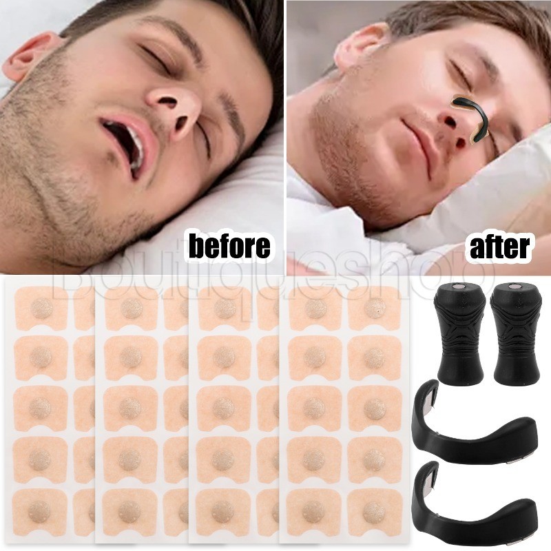 Boost Oxygen Breathing Nasal Strip Starter Kit - Anti-Snoring Stop ...