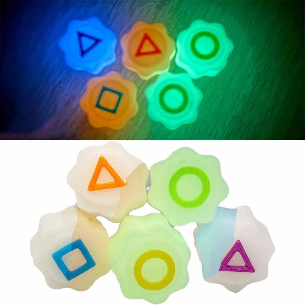 Gonggi Game Traditional 5X/Set Gonggi Jack Set Vivid Color Hand Eye ...