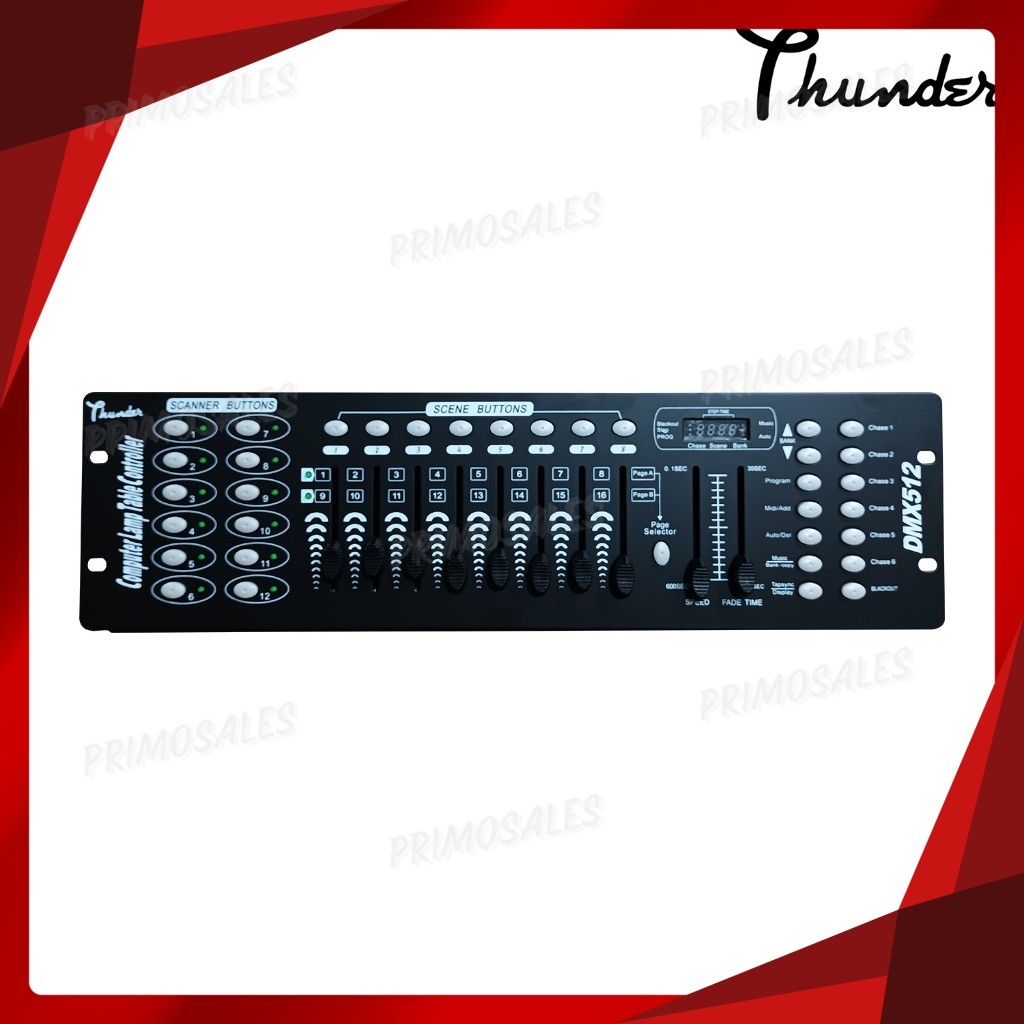 Thunder Dmx 512 High Quality Stage Light Table Controller | Shopee ...
