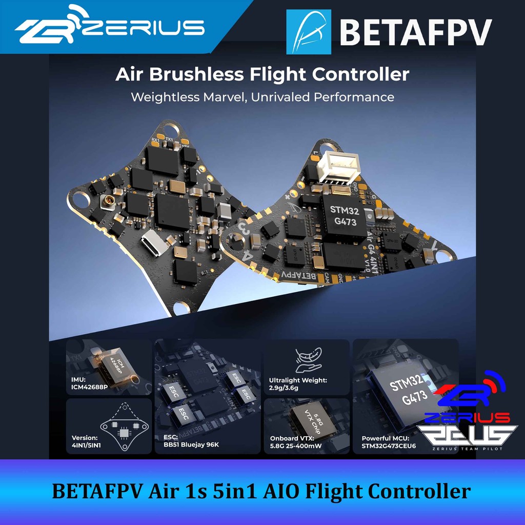Betafpv Air 1S 5in1 AIO Flight Controller | Shopee Philippines
