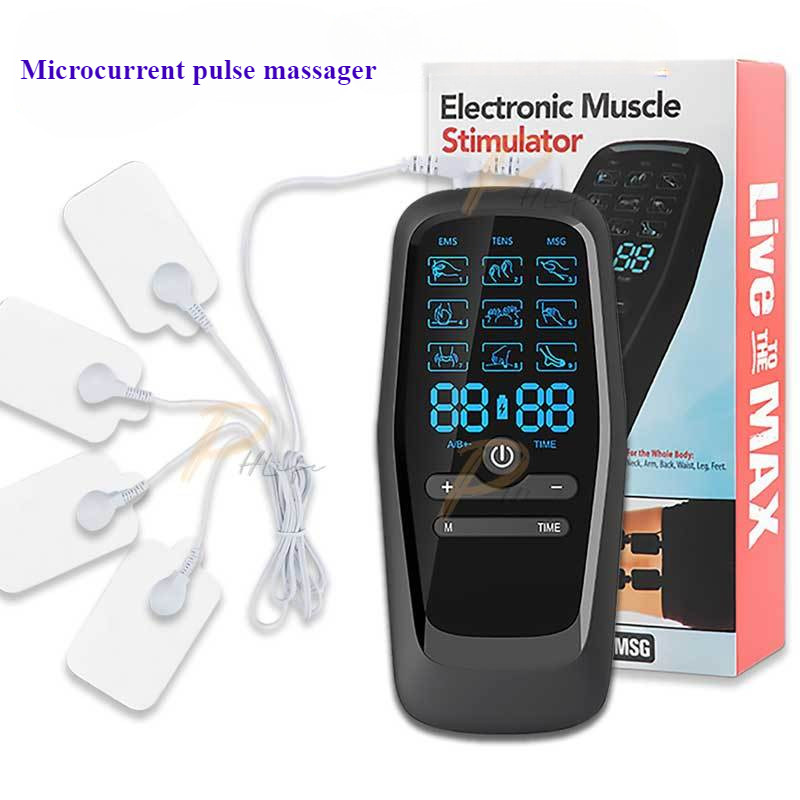Meridian therapy device, low-frequency pulse electric foot massage ...