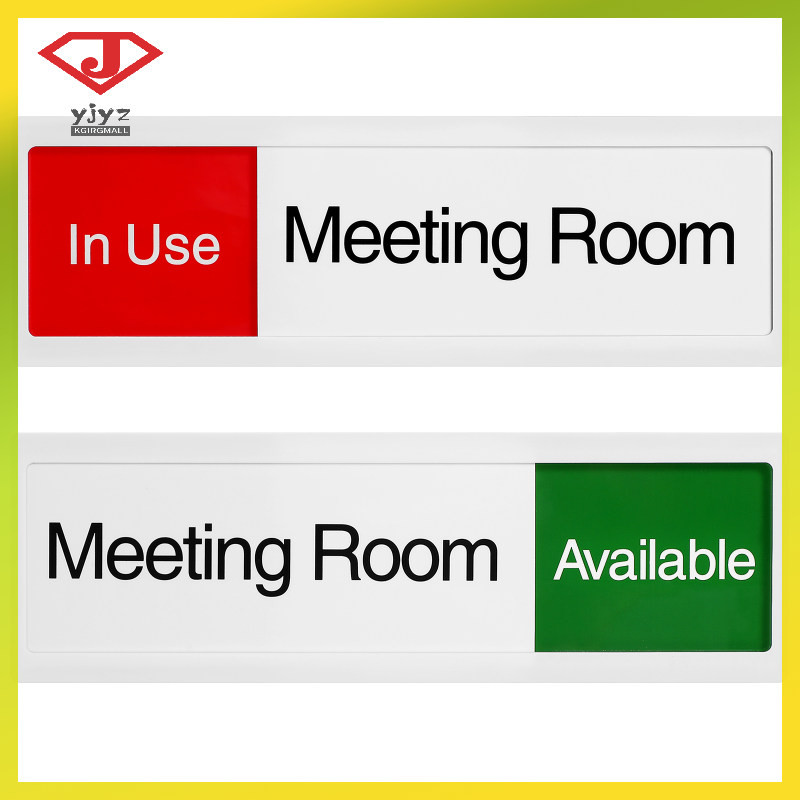 Office Signage Sliding Doors Signboard Slider Man Removable Front ...