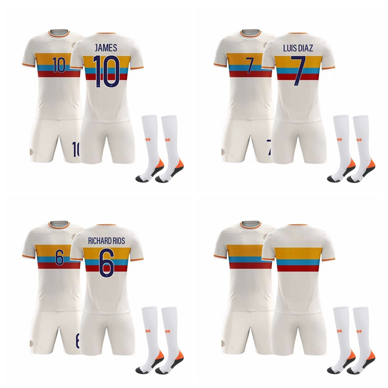 2024-25 Colombia Centennial Version Football Adult Kids Jersey Kit ...