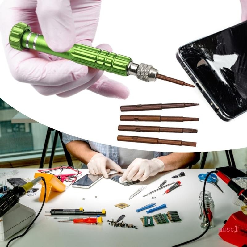 musc Portable 5 in 1 Multiple Tool Screwdriver Disassembly Kit with ...