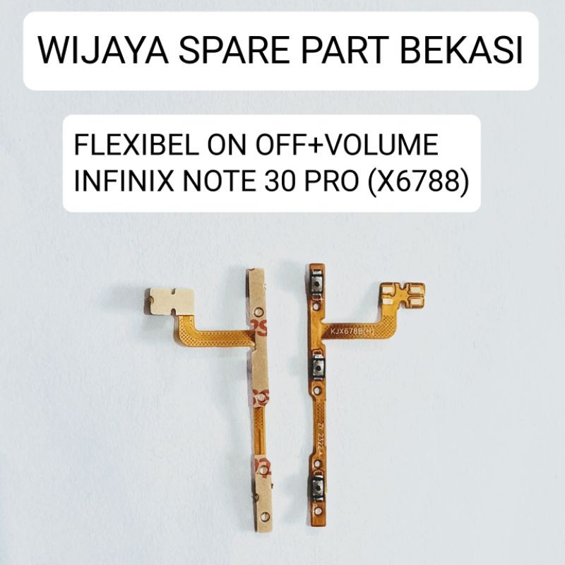 Flexibel ON OFF+VOLUME INFINIX NOTE 30 PRO (X6768) | Shopee Philippines