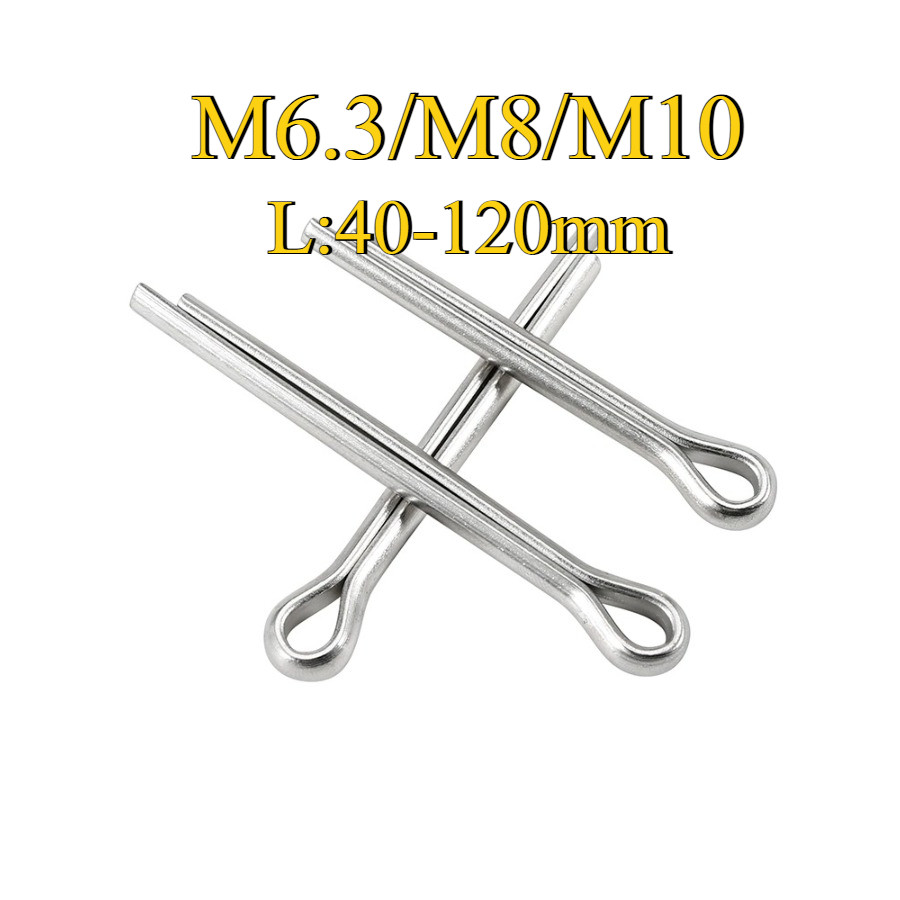 M6.3/M8/M10 Stainless 304 Cotter Pin / SS Split Pin / SUS Cutter Pin ...