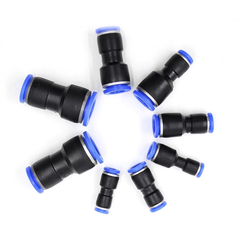 1PC Pneumatic Fitting Hose Quick Connector PU PG Air Water Fittings 4mm 6mm 8mm 10mm 12mm 14mm ...