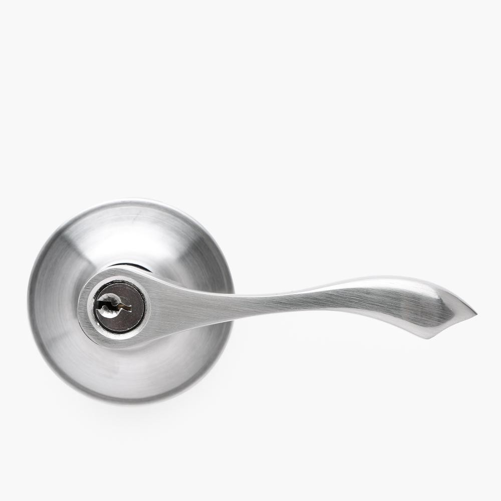 Sobo Front and Back Lever Door Lock (Satin Nickel) | Shopee Philippines