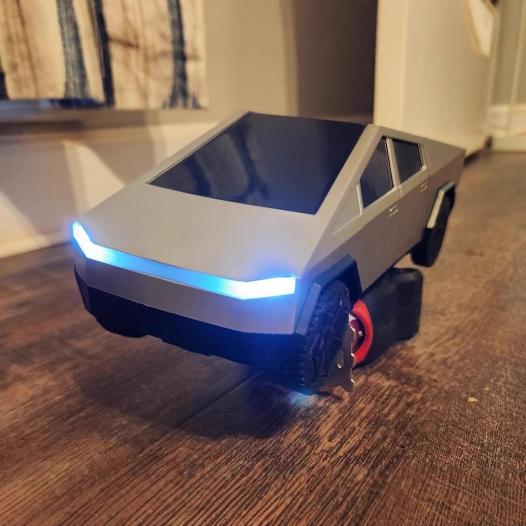 Tesla Cyber EV Shaped Remote Control Truck Rechargeable Vehicle Toys ...