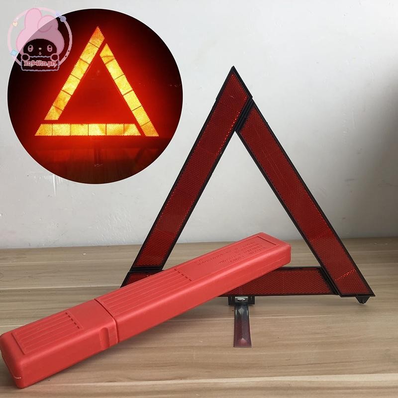 Xo94itn Car Tripod Folded Stop Sign Reflector Car Emergency Breakdown ...
