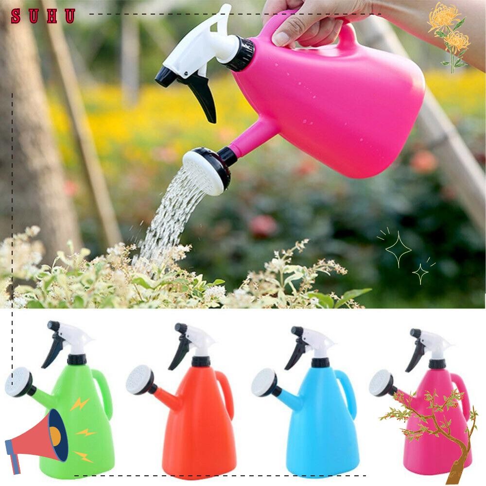 SUHU Watering Can Pot, Plastic Adjustable Pressure Spray Water Kettle ...