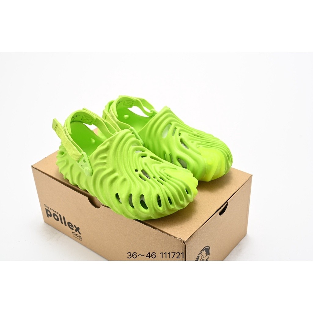 Salehe Bembury x Crocs Pollex Clog "Peach" fingerprint spine series ...