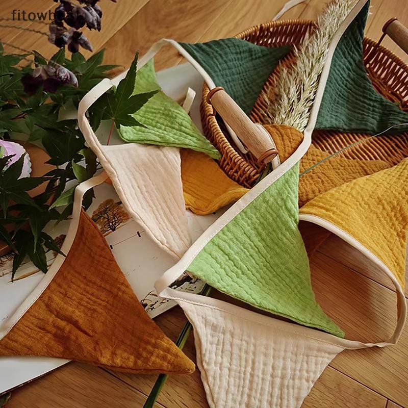Fbph Hang Flag Banner Nursery Bunting Banner Flags Washable Cotton ...
