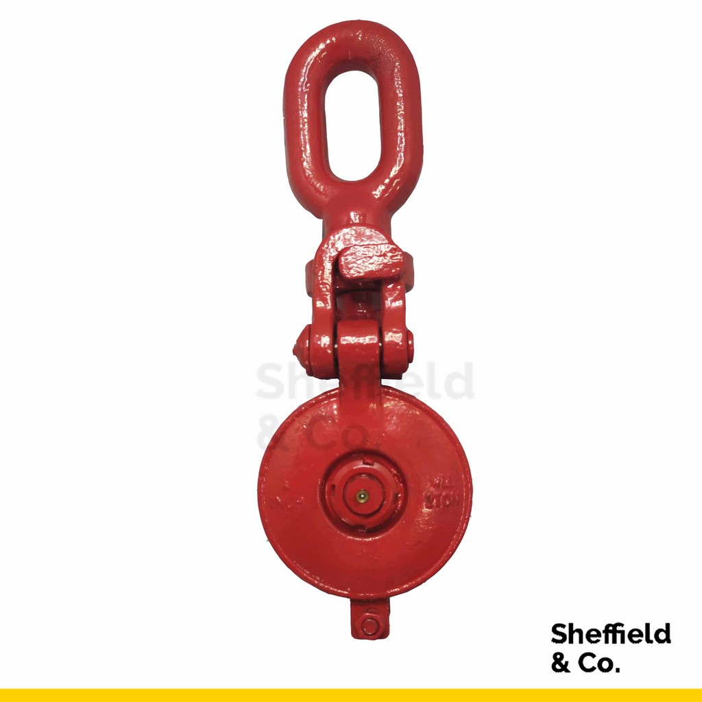 ODIN Steel Marine Snatch Guide Pulley Block, Oval Eye Type, Single ...