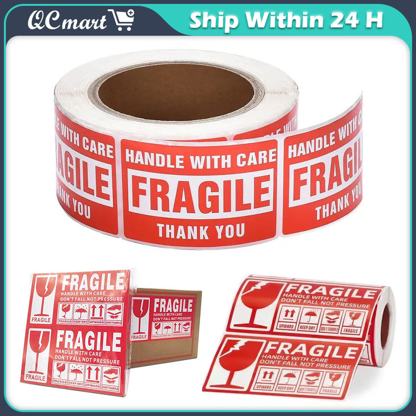 Fragile Warning Label Sticker Handle With Care Keep Shipping Express ...