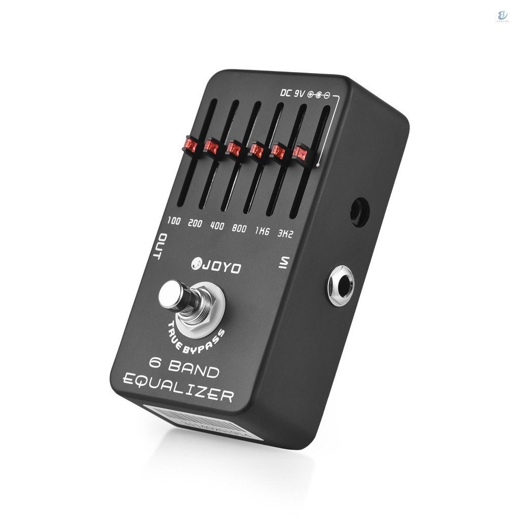 6 Band EQ Guitar Pedal Equalizer Effect Pedal for Electric Guitar ...