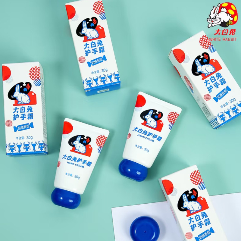 WHITE RABBIT Hand Cream Lipstick Milk Fragrance Moisturizing And ...