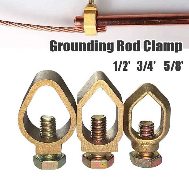 1Pcs Ground Rod Clamp Ring Clamps - 1/2" - 5/8" - 3/4" for Rod ...