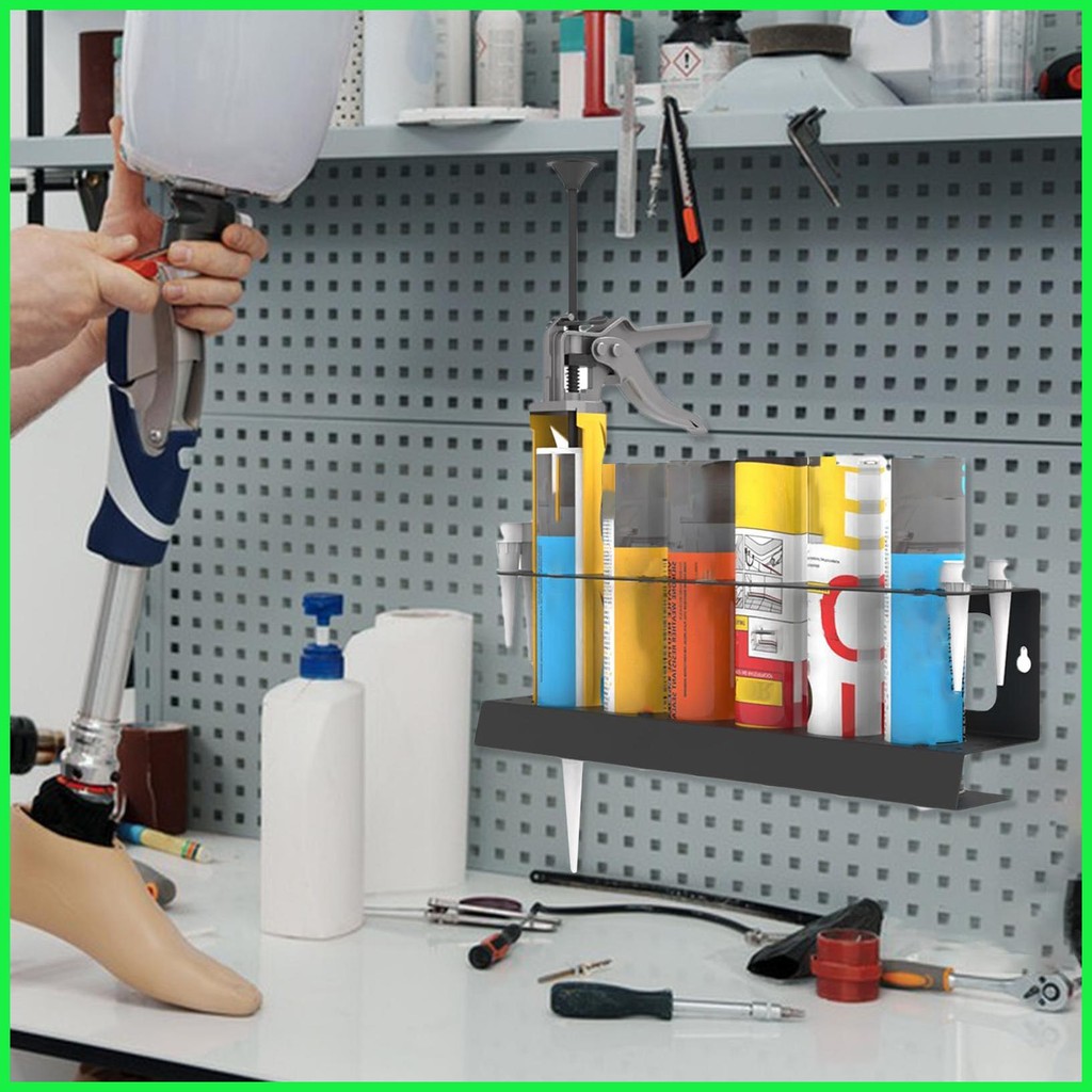 Caulking Tube Storage Rack Sealant Organizer For Garage Garage Work ...