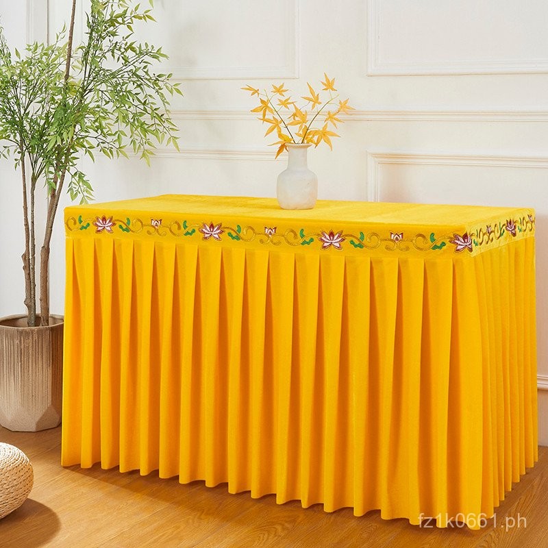 Thick Velvet Cloth for Buddha Altar, Eight Immortals Table Skirt ...