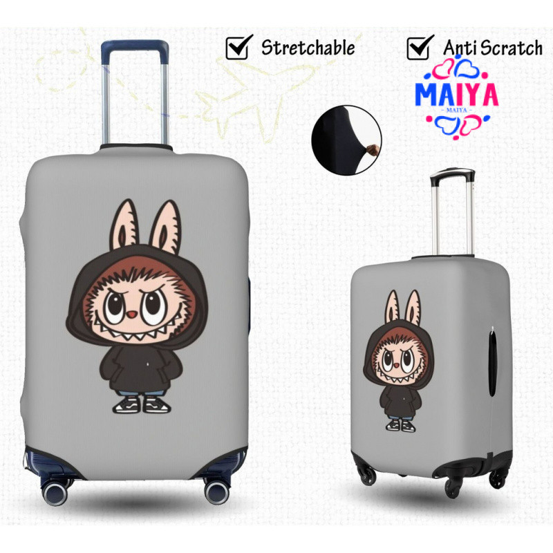 Labubu luggage cover 18 20 22 24 26 28 30 32 inches 24a169 Labu luggage ...