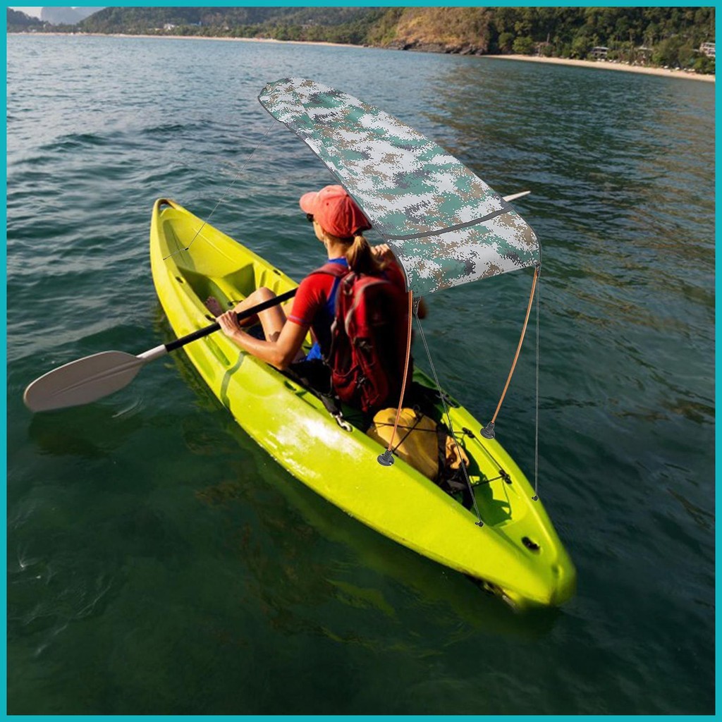 Boat Canopy Kayak Inflatable Boat Canopy Beach Umbrella Shade Kayak ...