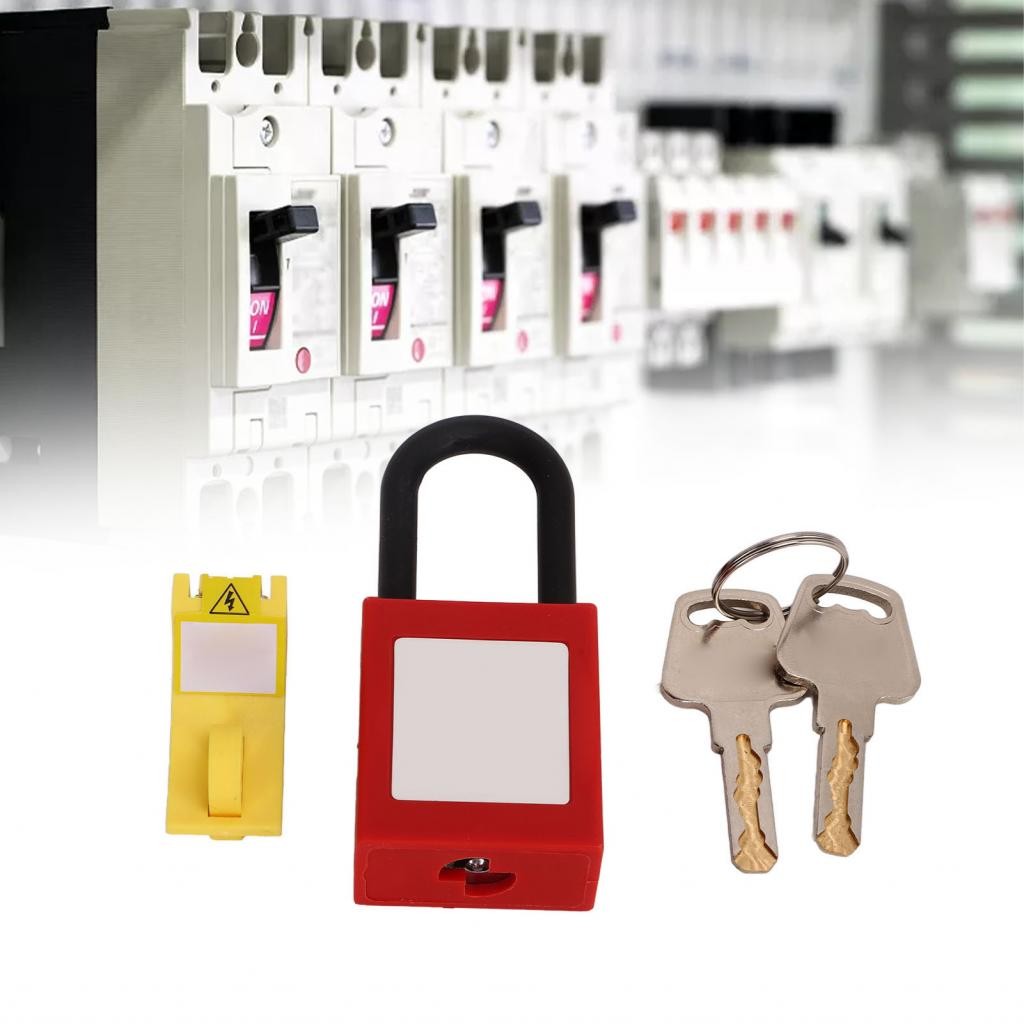 Skill Fixed Miniature Circuit Breaker Lock Keys 38mm Nylon Padlock ...