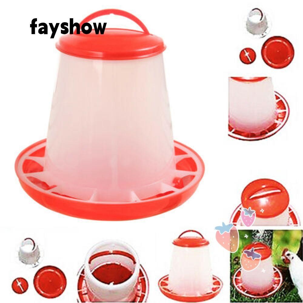 FAY Chicken Poultry Feeder 1.5L Automatic Plastic Bird Quail | Shopee ...
