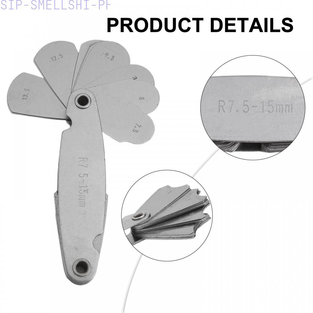 Measuring tool Radius gauge Plate fillet gauge Accurate thread pitch ...