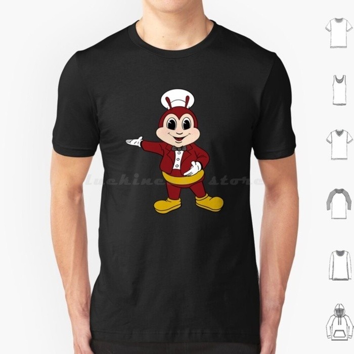 Jollibee Welcome Cute Mascot Filipino T Shirt 3Xl Cotton Cool Tee ...