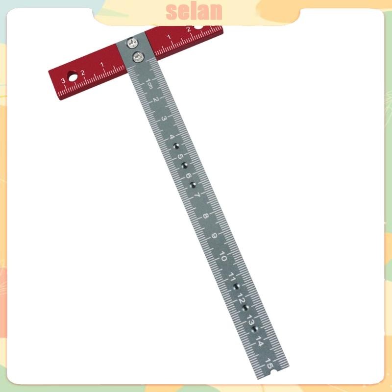 SEL T Square Ruler for Detailed Artwork and Framing Durability Construction Measuring Tool ...