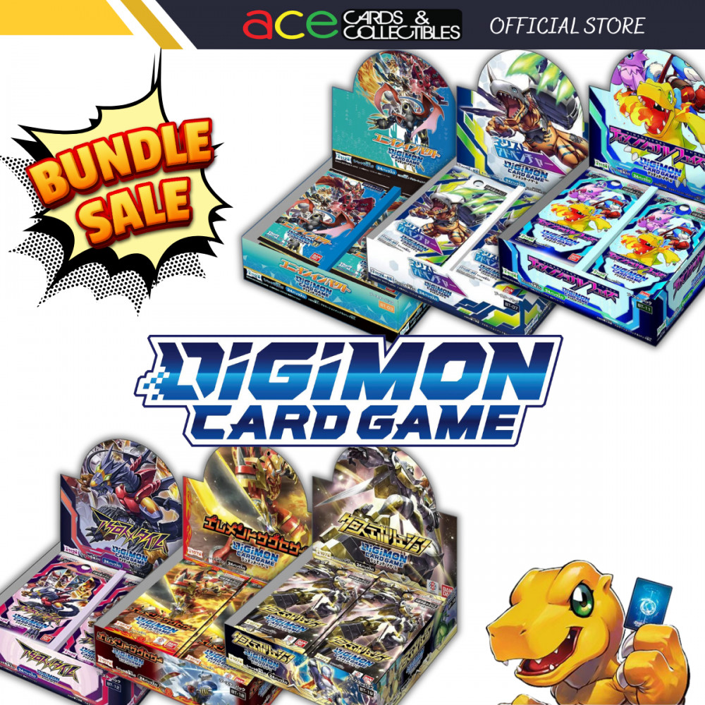Digimon Card Game : Booster Box Bundle Deal (Japanese Ver.) | Shopee ...