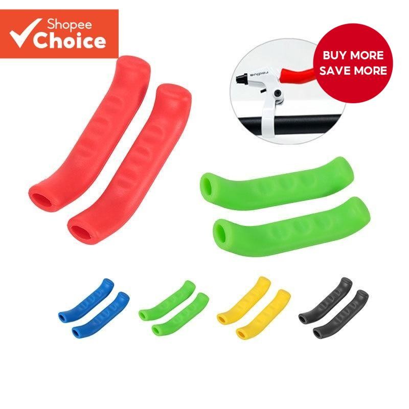 2pcs Bike Brake Lever Covers - Silicone Sleeve Protector for MTB/Road ...