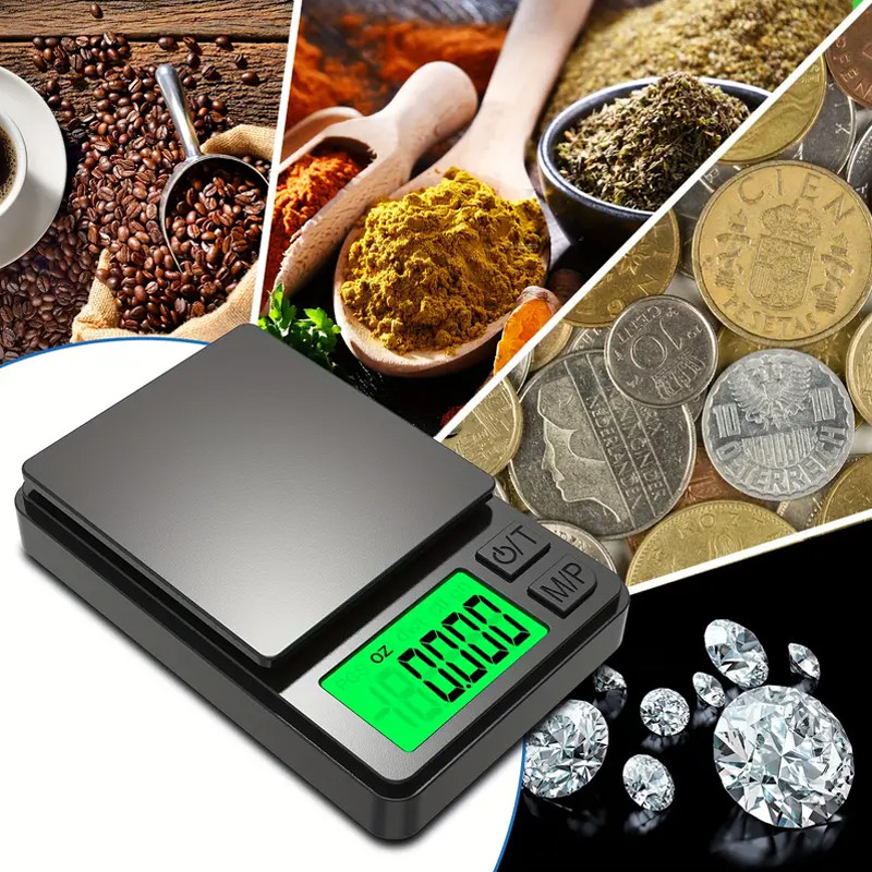 Precision Pocket Scale 300g X 0.01g - Digital Gram Food Jewelry Ounces ...
