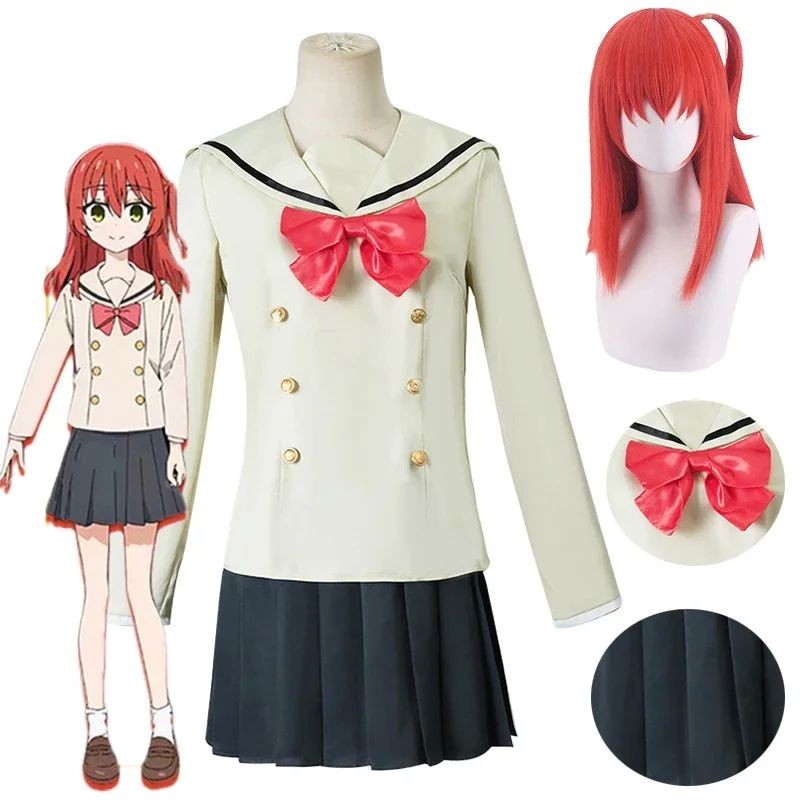 Ikuyo Kita Cosplay Anime Bocchi The Rock Ikuyo Kita Cosplay Costume JK ...