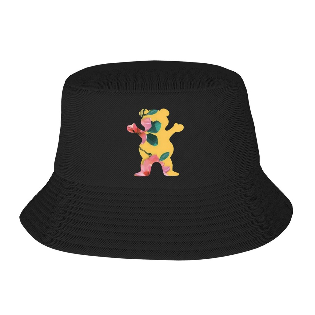Grizzly Griptape Blossom Og Bear Fisherman's Hat Bucket Hat | Shopee ...