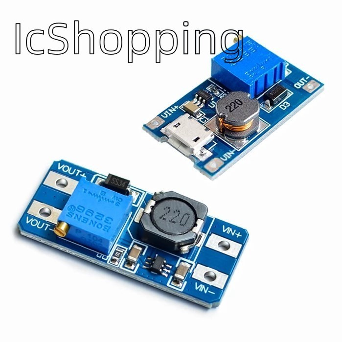 5pcs/10pcs MT3608 DC-DC Step Up Converter Booster Power Supply Module ...