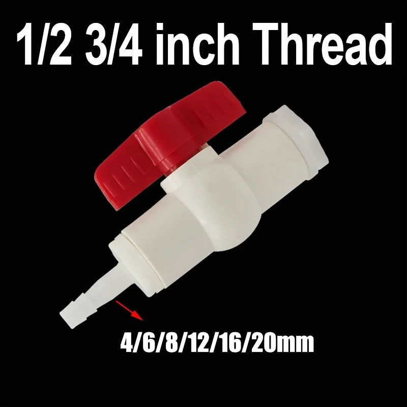 1/2" 3/4" Tank joints 4~20mm Aquarium outlet bucket connector for fitgs ...