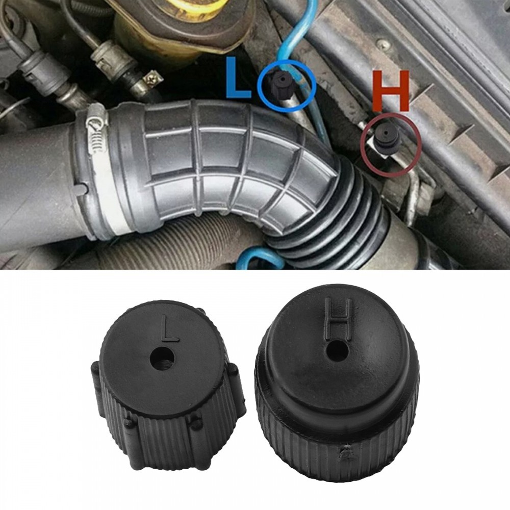 【EAE】Effective Dust and Debris Protection for Car AC 2pcs Valve Cap Kit ...