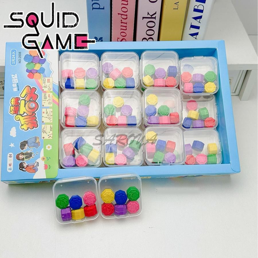 6Pcs/box Gonggi Stones Korea Traditional Play Game Gonggi Jack Stone ...