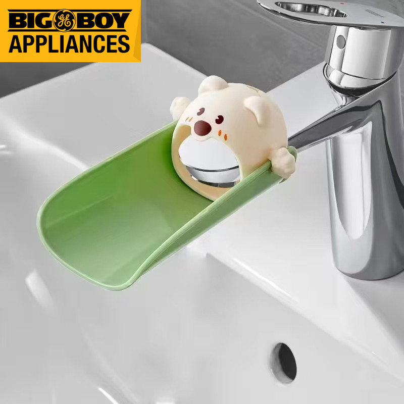 Faucet Extender Cute Cartoon Water Splash proof Universal Bathroom Kid ...