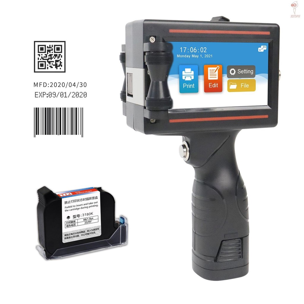 Handheld Printer Portable Inkjet Printer High Definition Inkjet Code ...