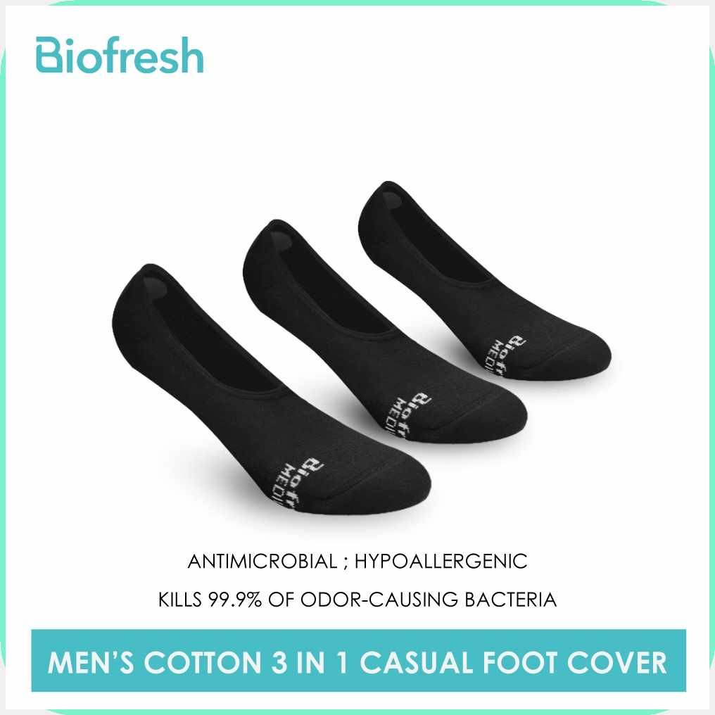 Biofresh P}No>y}Show>M}Lite>c}Casual>T}Socks 3 pairs in a pack | Shopee ...